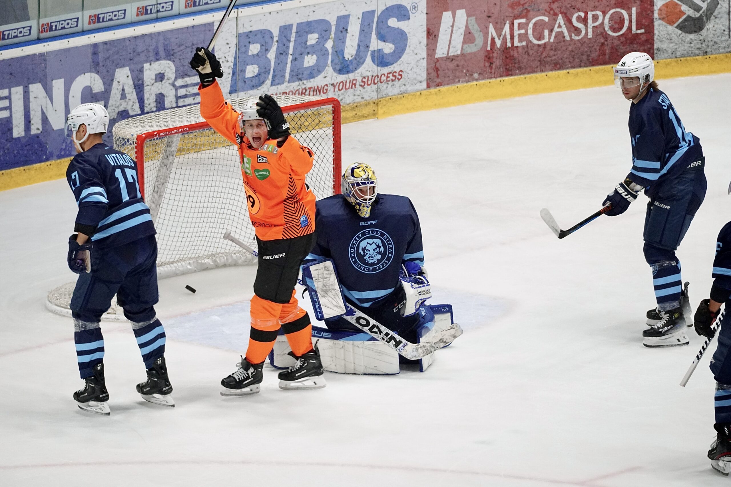 99ers zeigen Reaktion – Sieg gegen Nitra - Moser Medical Graz99ers