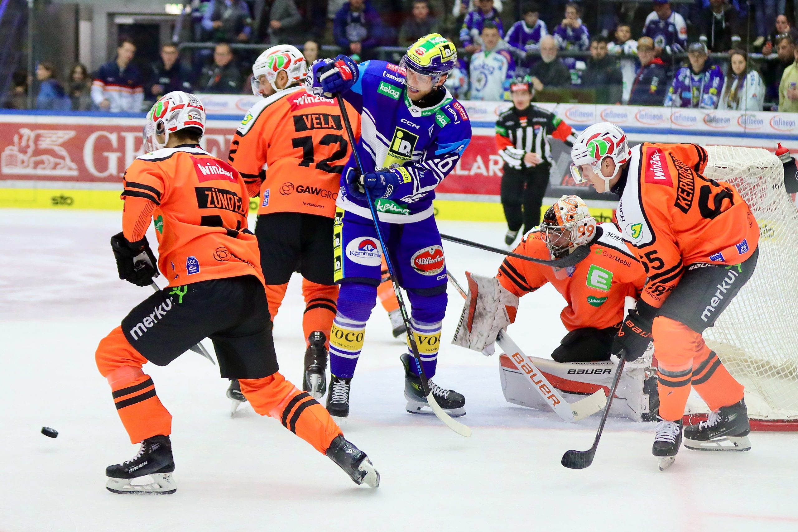 Die Graz99ers kehren in Villach auf die Siegerstraße zurück - Moser Medical Graz99ers