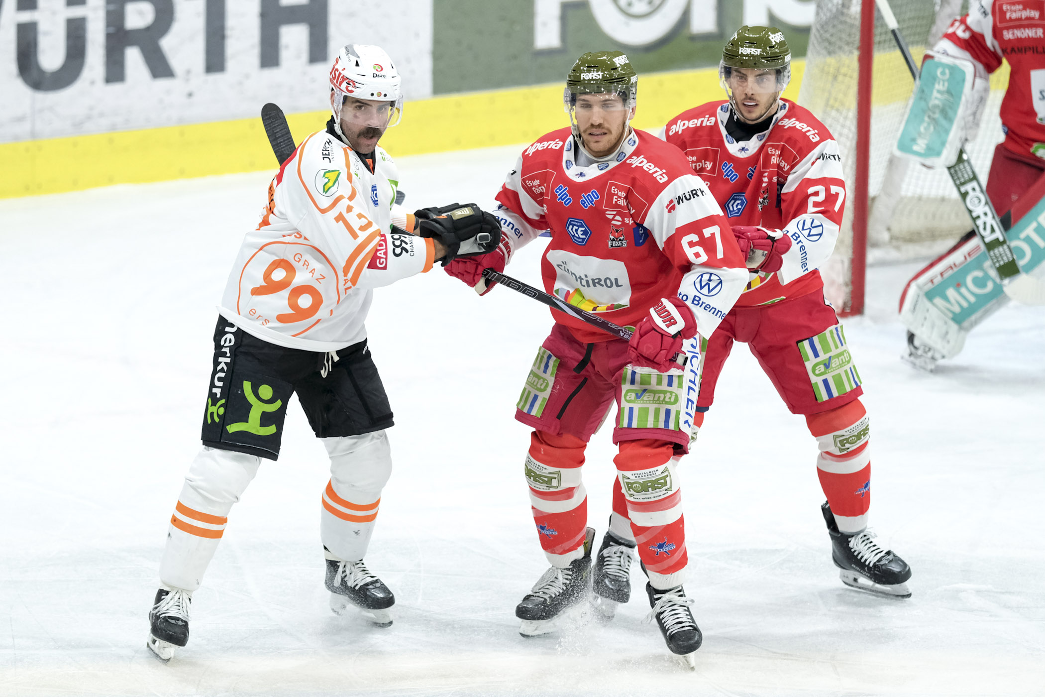 Auf 99ers warten gleich zwei harte Brocken - Moser Medical Graz99ers